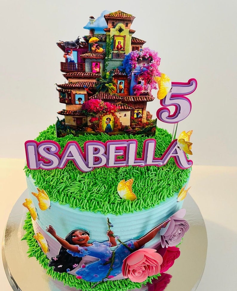 Isabella Cake Topper Encanto Cake Topper Encanto Party - Etsy