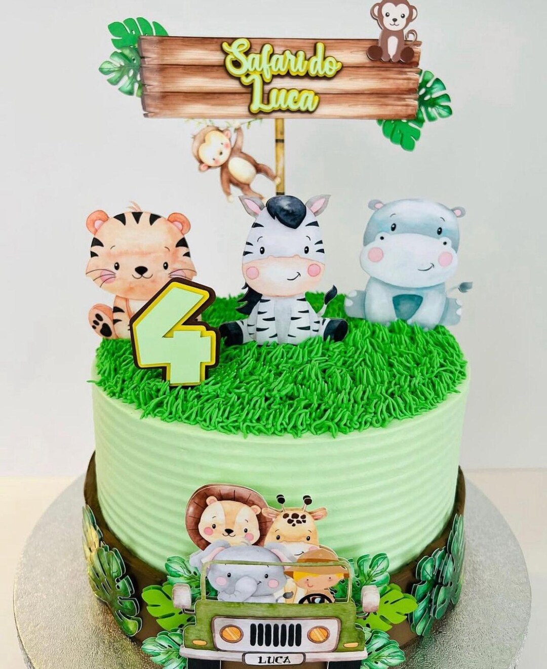 Safari Cake Topper | Safari Birthday | Safari Party | Safari Decor ...