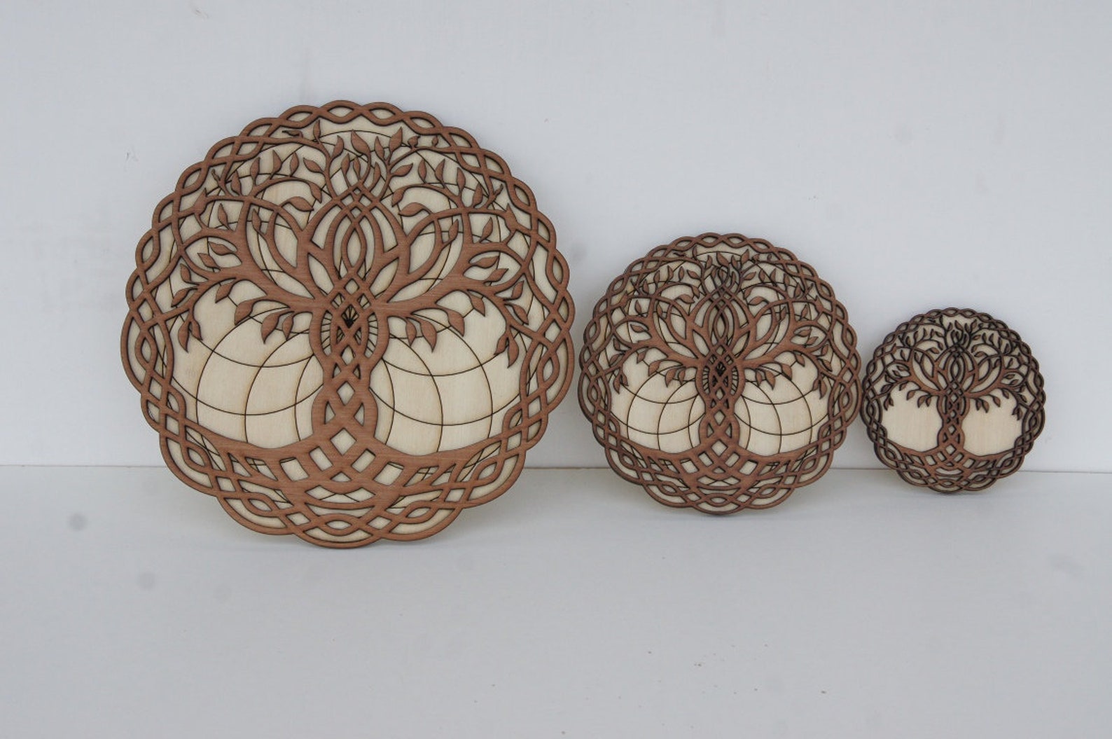 Tree of Life: Wall Decoration (torus Background) - Etsy
