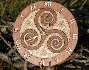 Celtic Wall Clock | Etsy