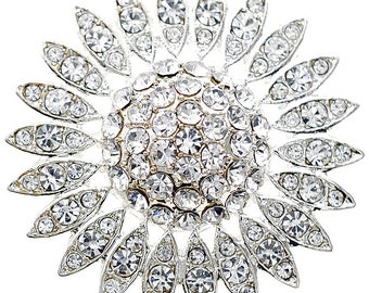 Sunflower Brooch | Etsy