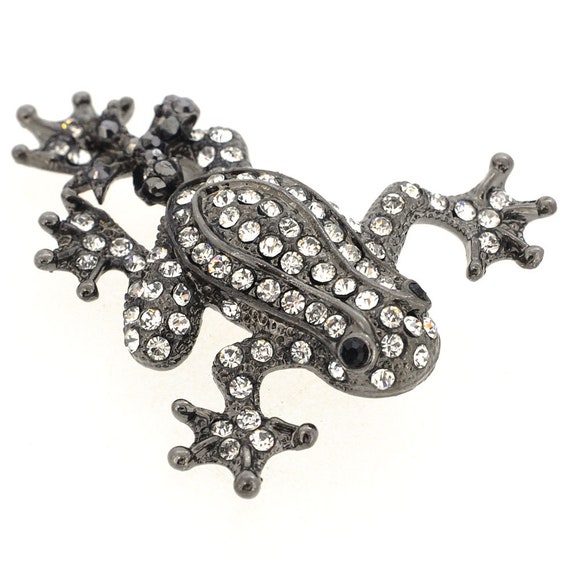 Black Frog Pin