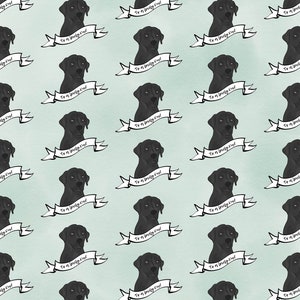 Black Labrador - Wrapping Paper - Options Available - Etsy