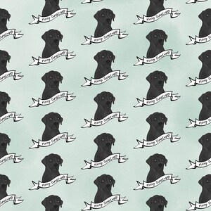 Black Labrador - Wrapping Paper - Options Available - Etsy
