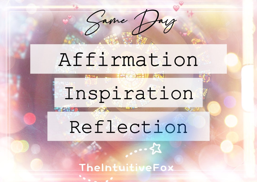 SAME HOUR Affirmation Inspiration Reflection Messages • Channeled ...