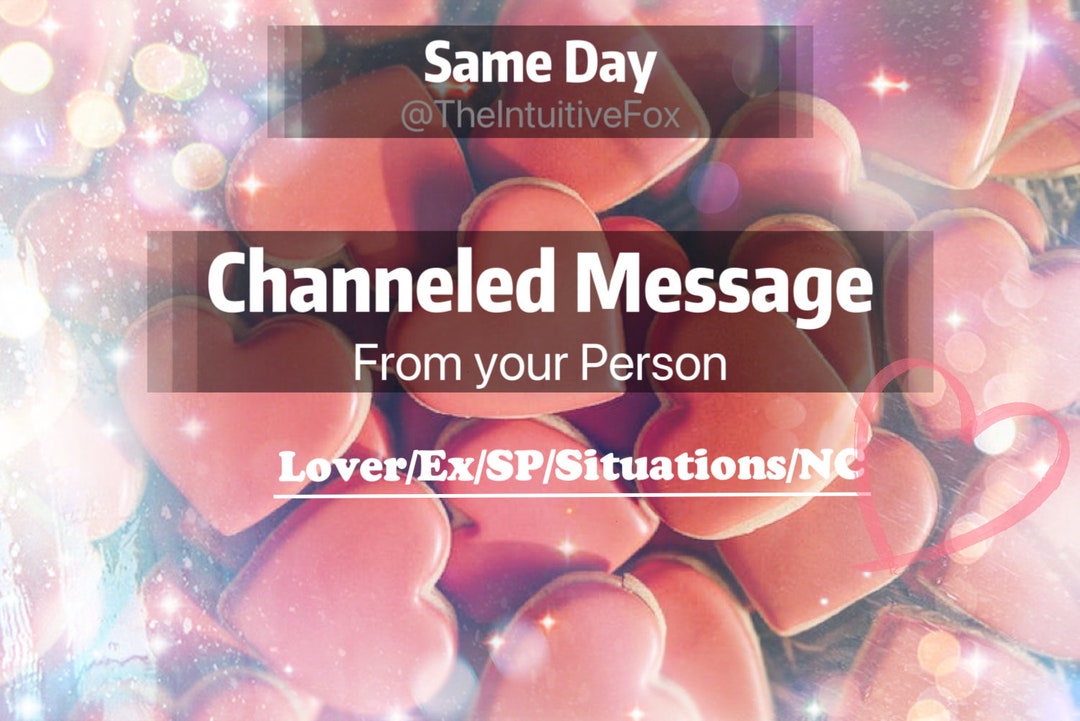 SAME HOUR • Channeled Message From Your Person • Love Situations • No ...