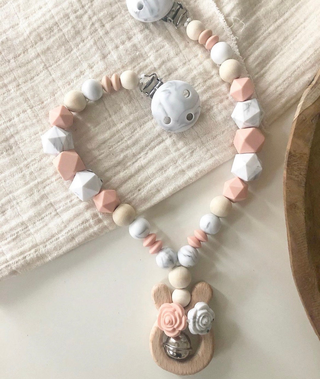 Pram Chain FLOWER GIRL - Etsy