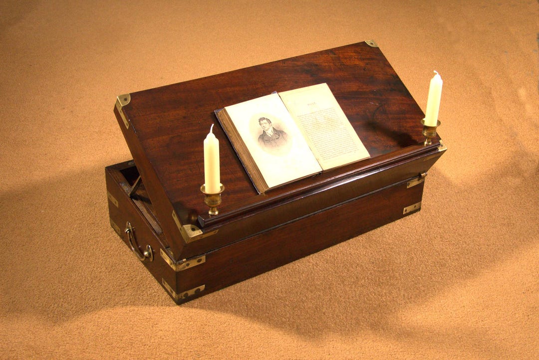 Antique Writing Slope and Lectern - Etsy