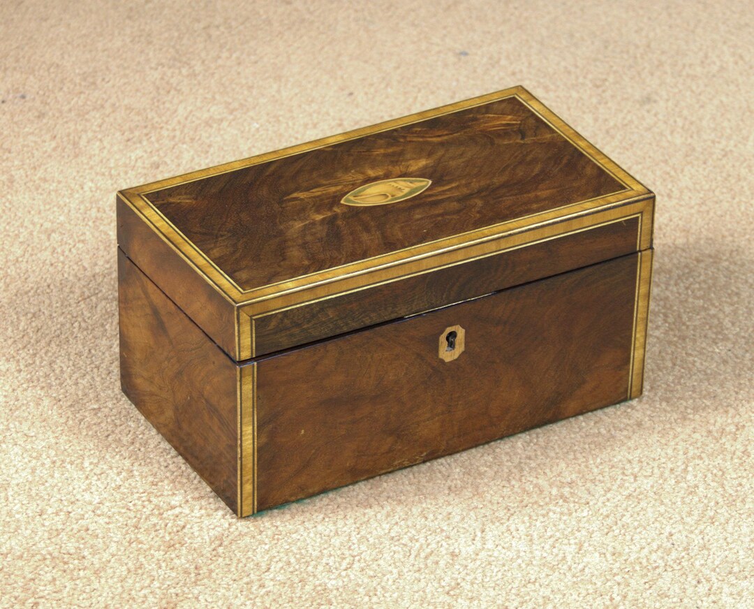 Antique Tea Caddy Converted to A Jewellery Box, Delivered Duty Paid - Etsy