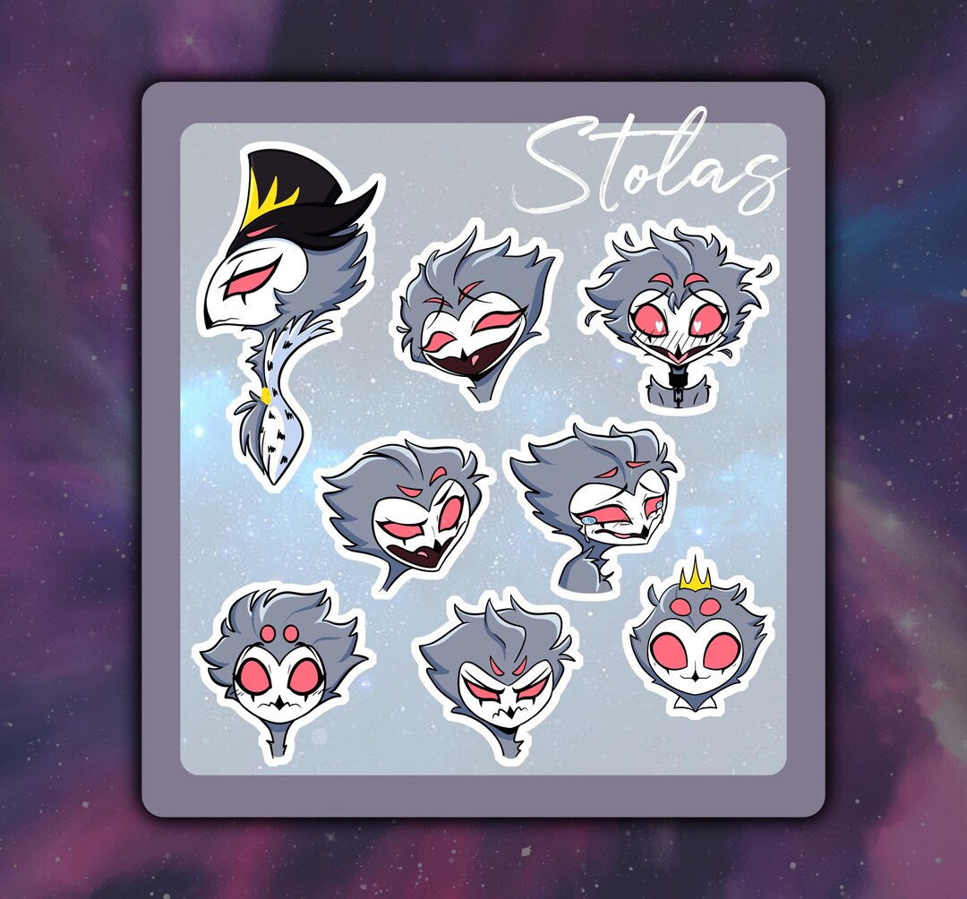 Stolas Sticker Sheet - Etsy