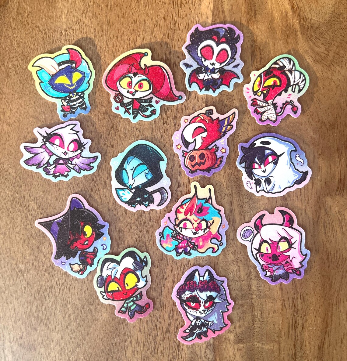 Helluva Boss Halloween - Stickers Set - Etsy