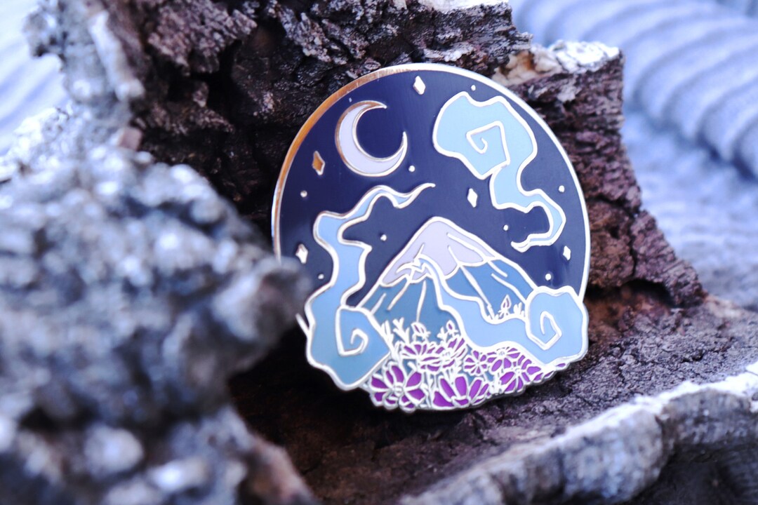 Hitodama - Yokai Enamel Pin - Etsy