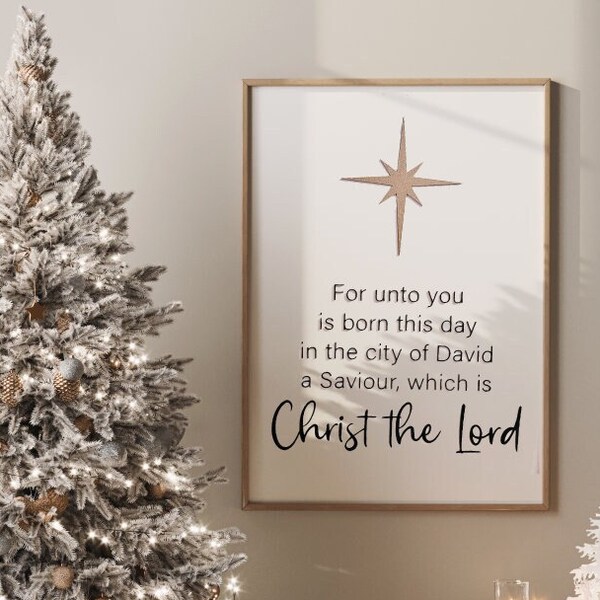 Christian Christmas Signs - Etsy