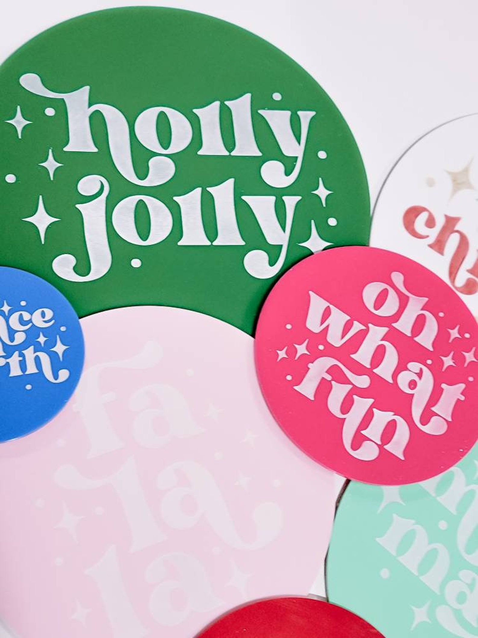 Engraved Modern Acrylic Holiday Sign/ Multi Color/ Kids - Etsy