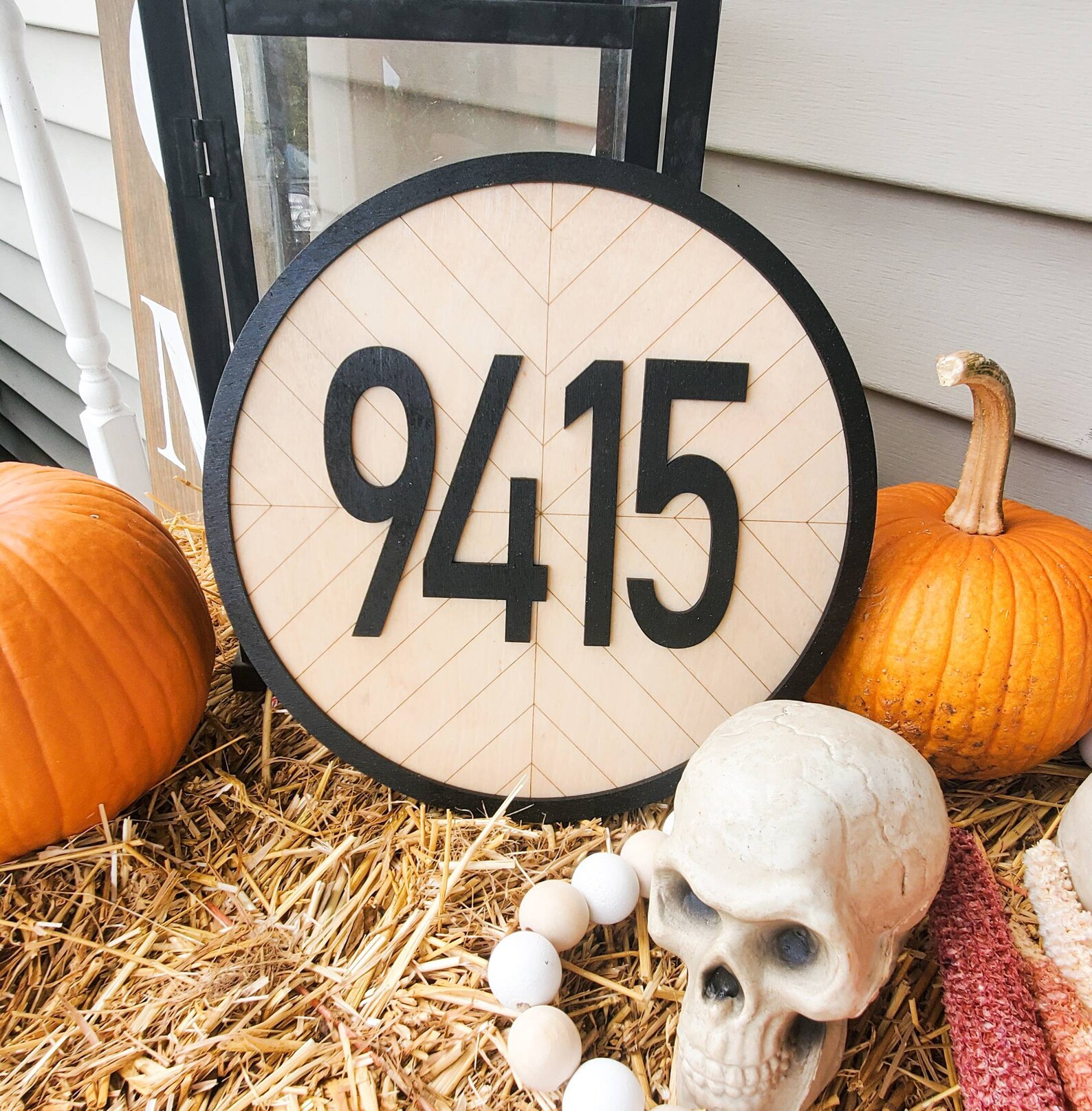 Wood and Acrylic Address Sign/ House Number Wood Sign / House | Etsy