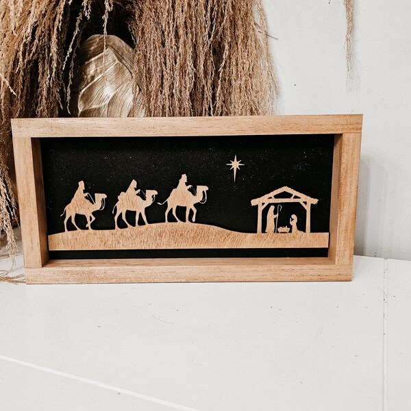 Nativity Sign - Etsy