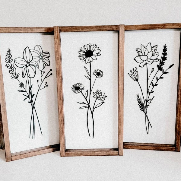 Boho Botanical Art - Etsy