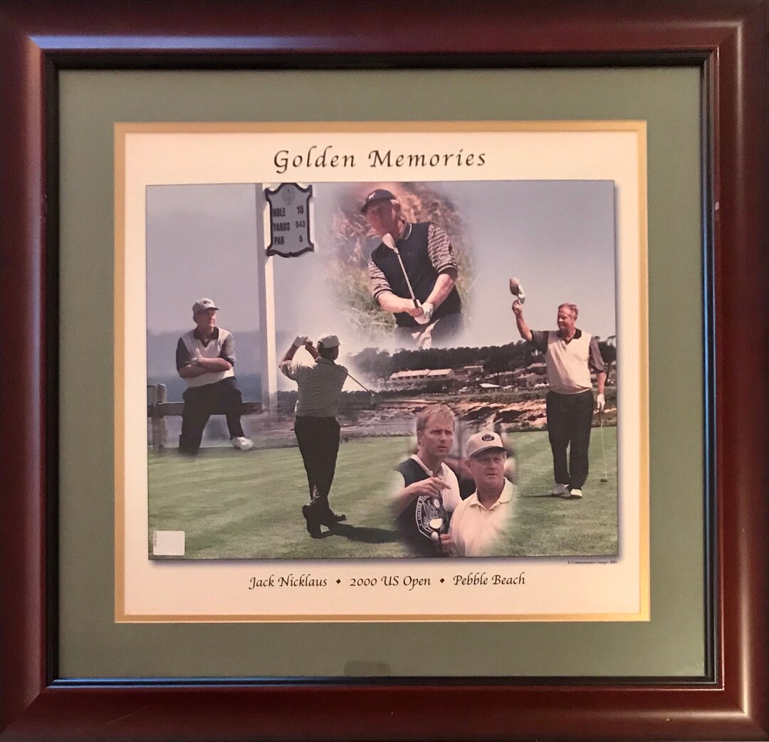 Jack Nicklaus Golf Enthusiasts! Pebble Beach Golden Memories - 2000 US ...