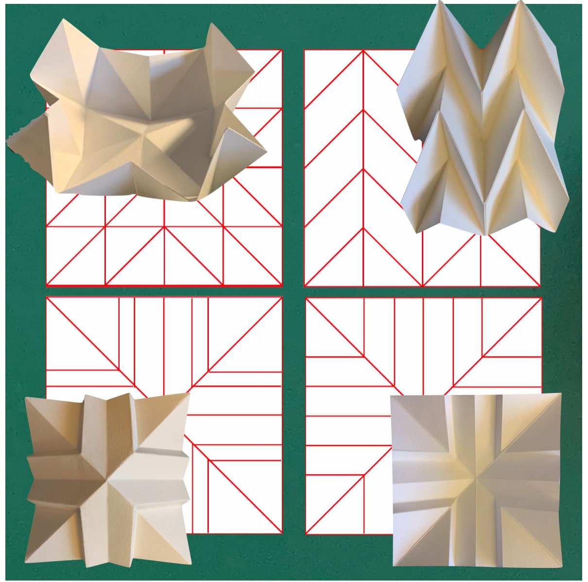 Origami Square Creative Folding Kit- Digital Score Files - Etsy