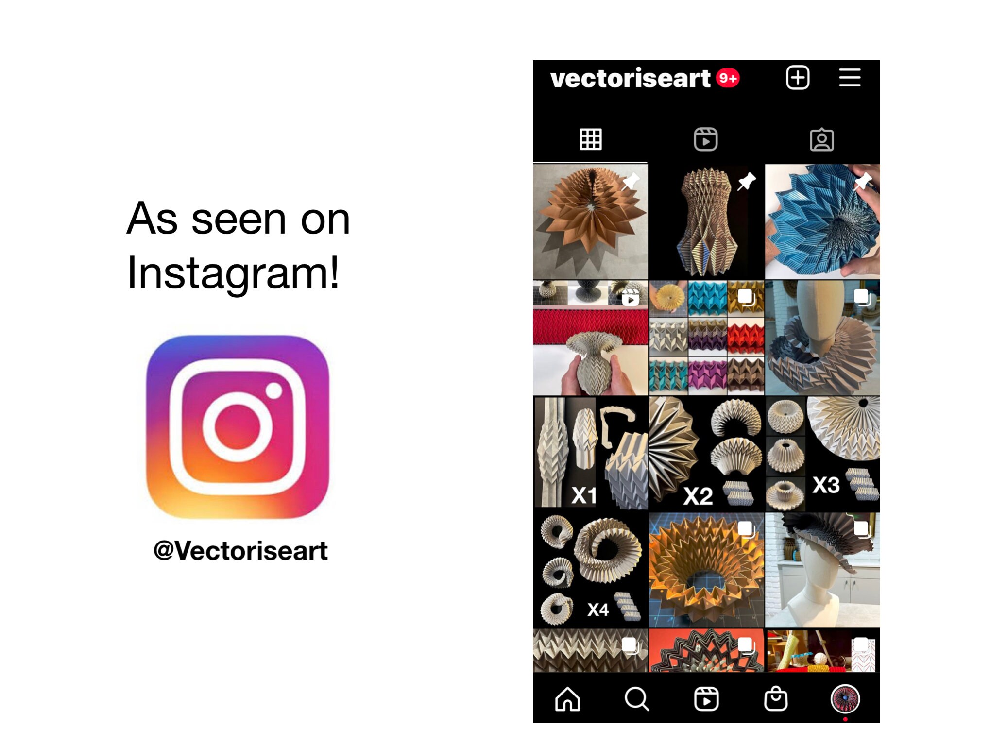 Modular Heringbone Pull Fold Score Files - Etsy