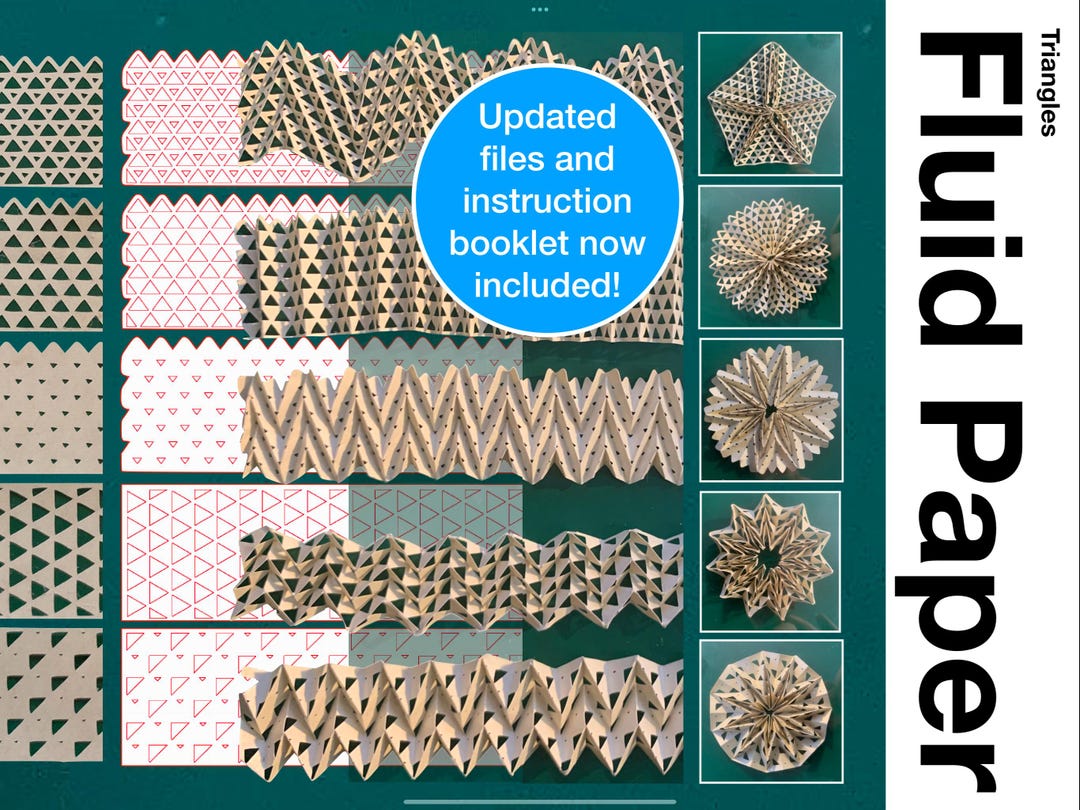 FLUID PAPER - Easy Origami Digital Mega Pack - Etsy