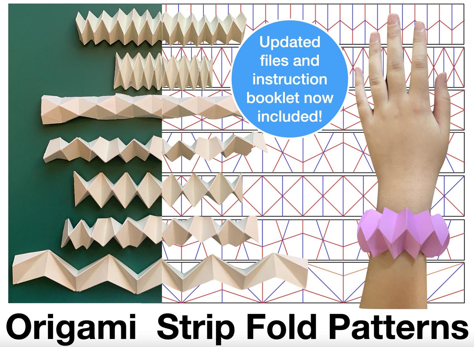 Origami Strip - Digital Download - Etsy