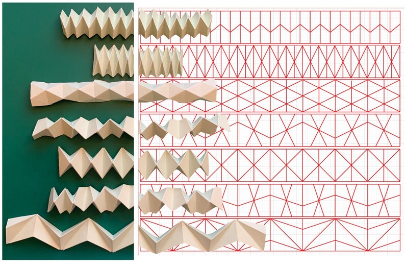 Origami Strip - Digital Download - Etsy