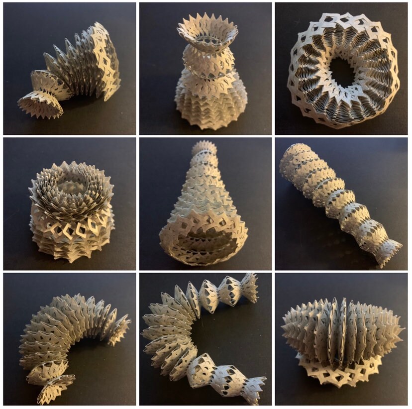 Knitted and Tapered Origami Digital Download - Etsy