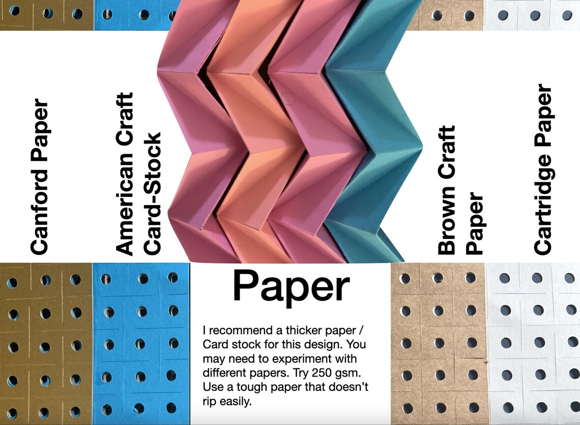 Origami Strip - Digital Download - Etsy