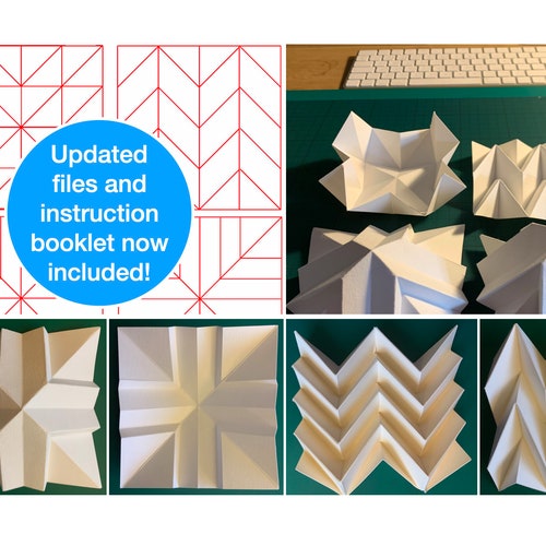 Glide Reflection Origami Digital Score Files - Etsy