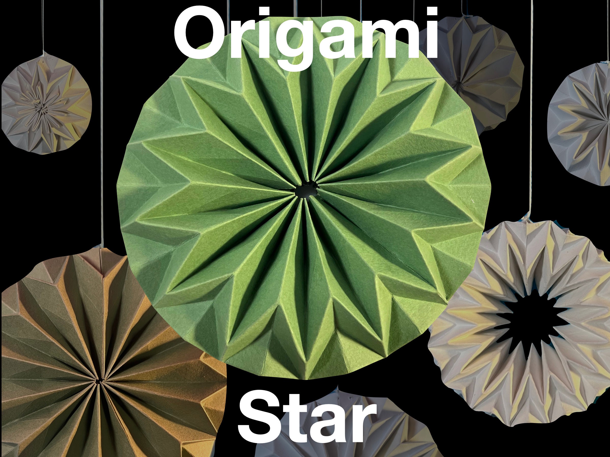 Origami Star - Etsy