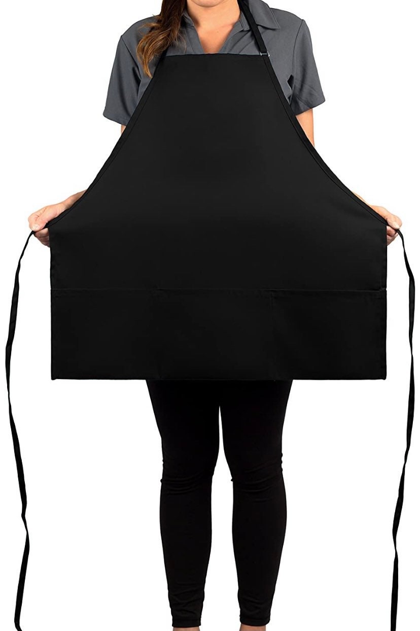 Paw Print Black Apron. Dog Groomer. Veterinarian. Vet. Groomer. Animal ...