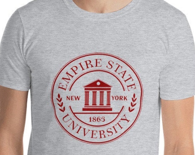 Empire State University Logo Science Club Spider Man Esu Gift Premium ...