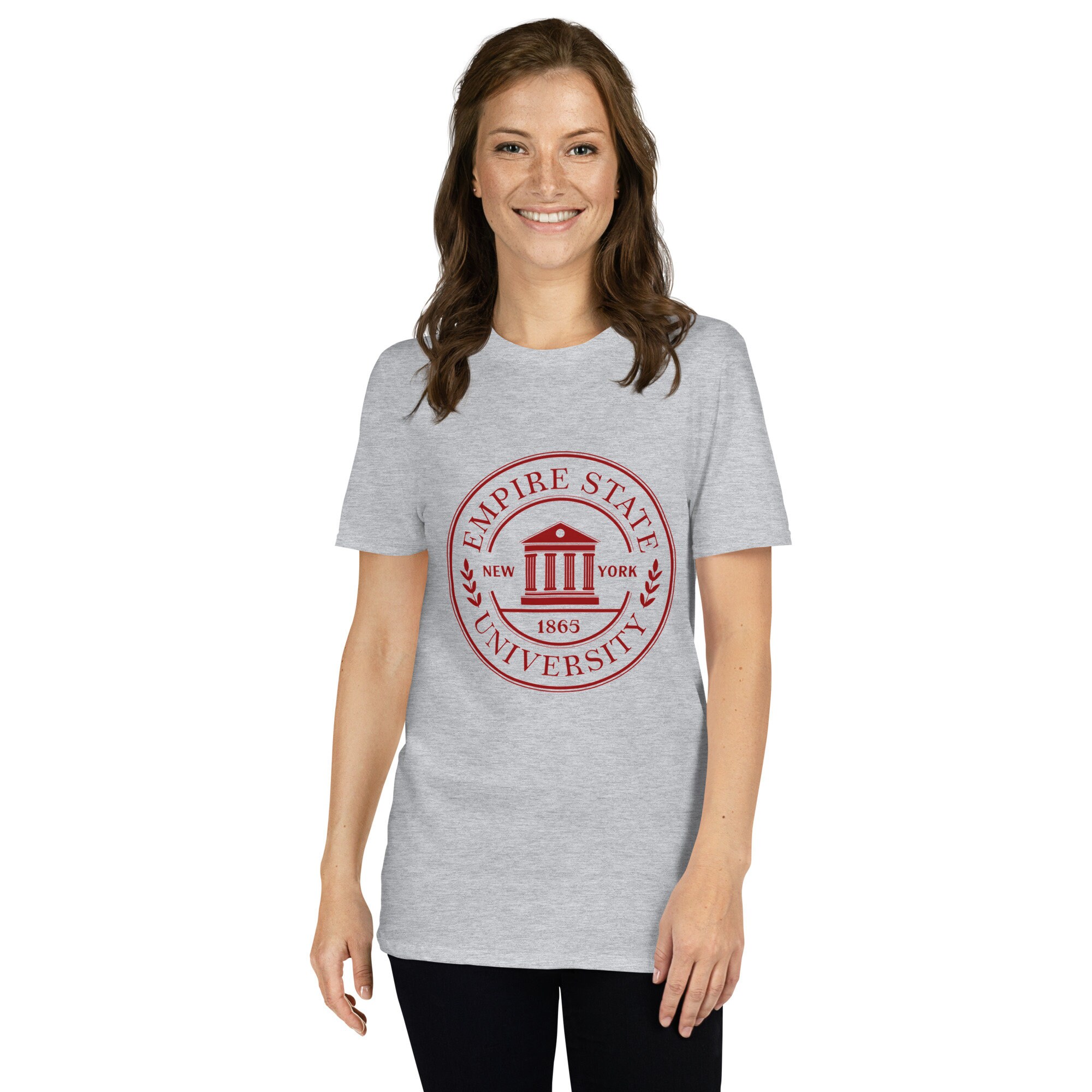 Empire State University Logo Science Club Spider Man Esu Gift Premium ...