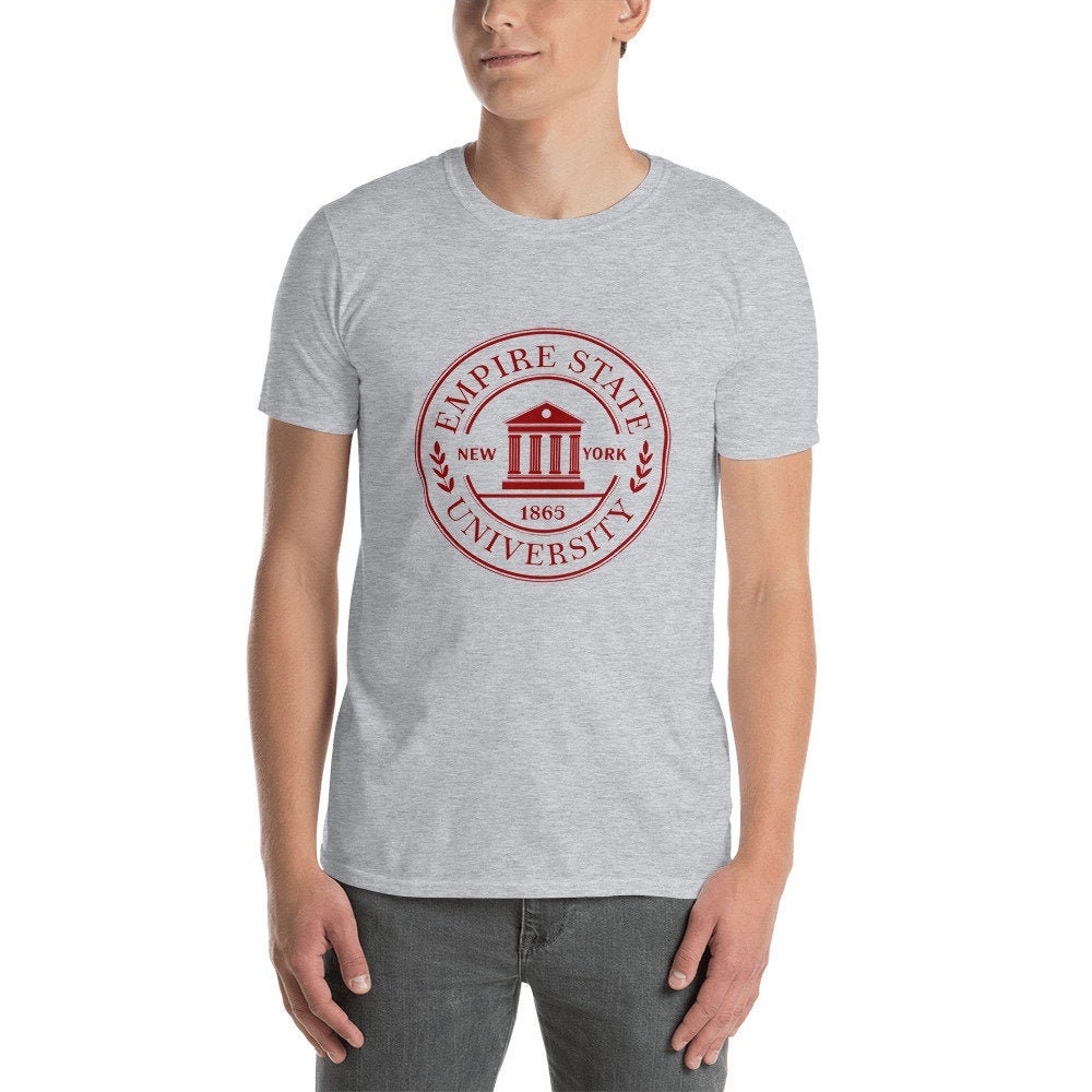 Empire State University Logo Science Club Spider Man Esu Gift Premium ...