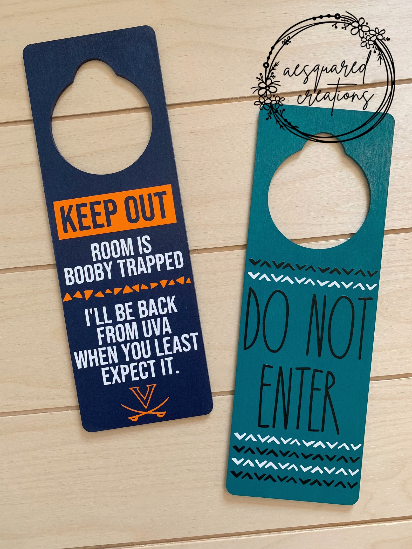 Custom Wooden Door Knob Hanger Door Knob Hook Hanger Welcome Come In - Etsy