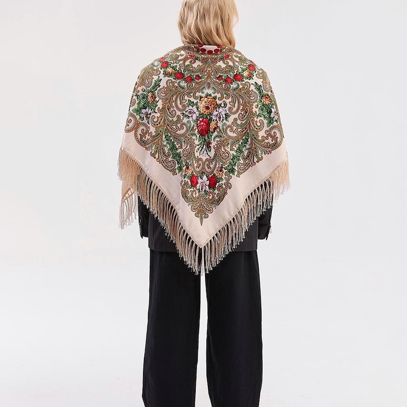 Babushka Scarf - Etsy