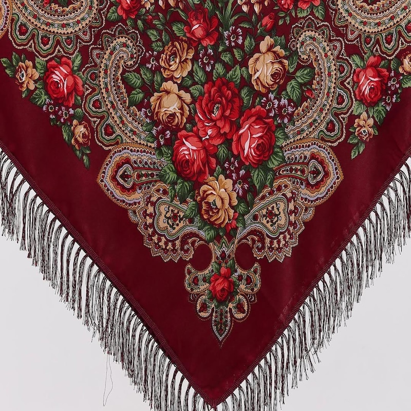 Babushka Scarf - Etsy