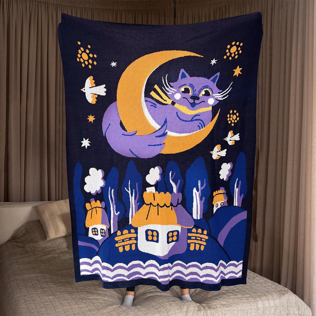 Ukrainian Kids Wool Throw Blanket Bedding Kilim Rug | Room Home Decor ...
