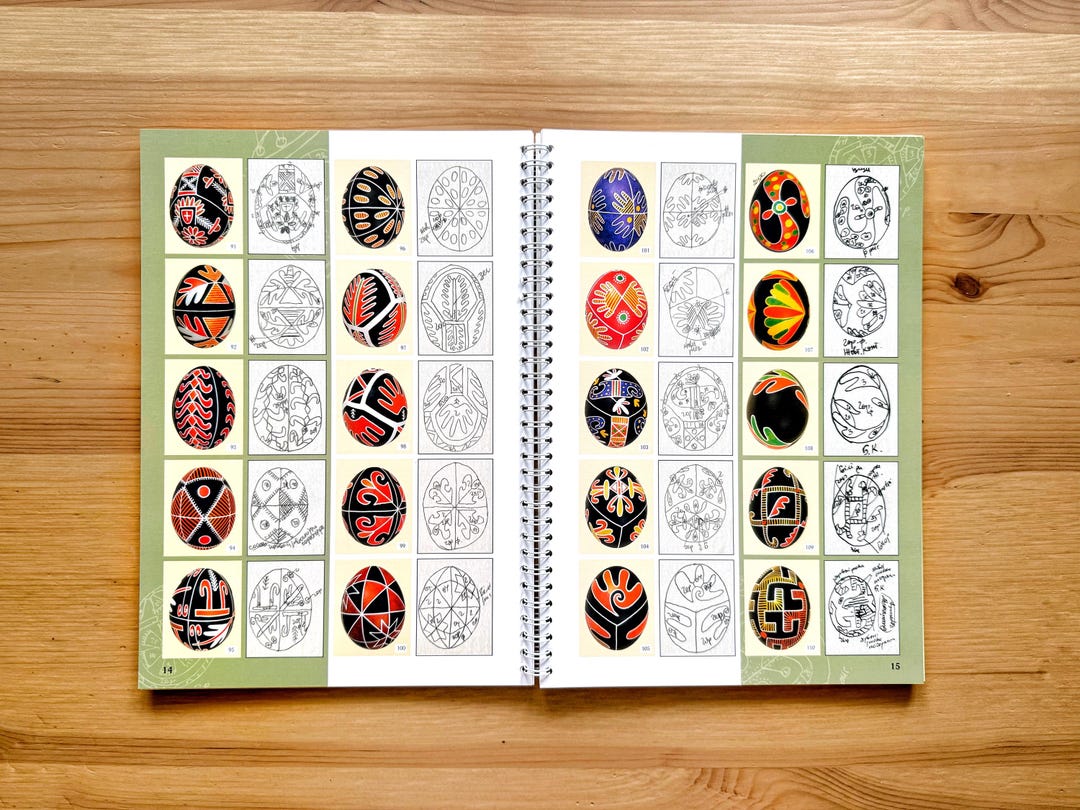 Ukrainian Pysanky Pysanka Folk Art Book Egg Ornaments | Supplies Tools ...