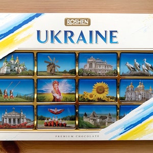 Ukrainian Sweets Roshen Chocolate Candy Food Box | Gifts From Ukraine ...