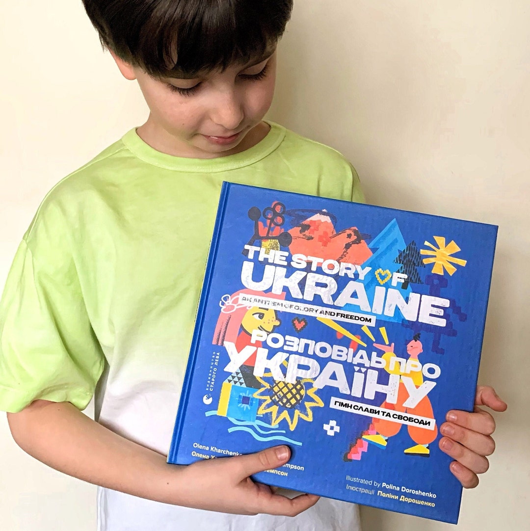 Ukrainian to English Children Kids History Book Ukrainian Toy Ukrainian ...