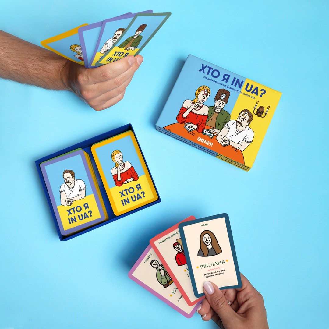 Ukrainian Playing Cards Board Game Toys Gifts | Taras Shevchenko | Made ...