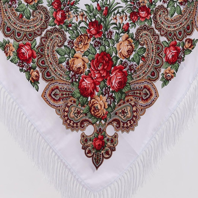 Babushka Scarf - Etsy