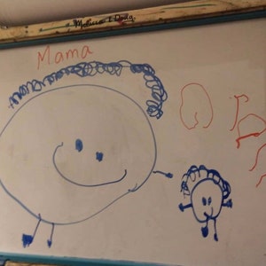 Custom 3D Wooden Kids Drawings Kids Artwork Sign Personalized Gift Kids ...