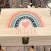 Personalised Box Rainbow Box Memory Box Wooden Box - Etsy