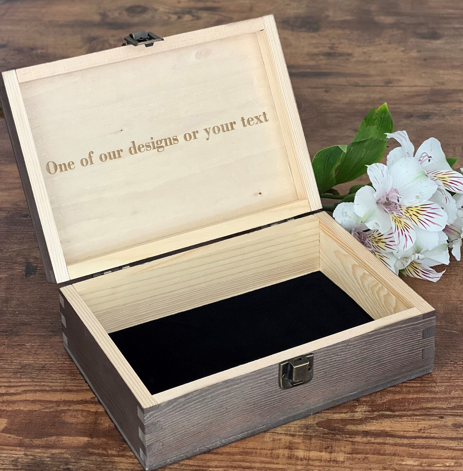 Personalized Box Wooden Custom Box Arrows Keepsake Box - Etsy