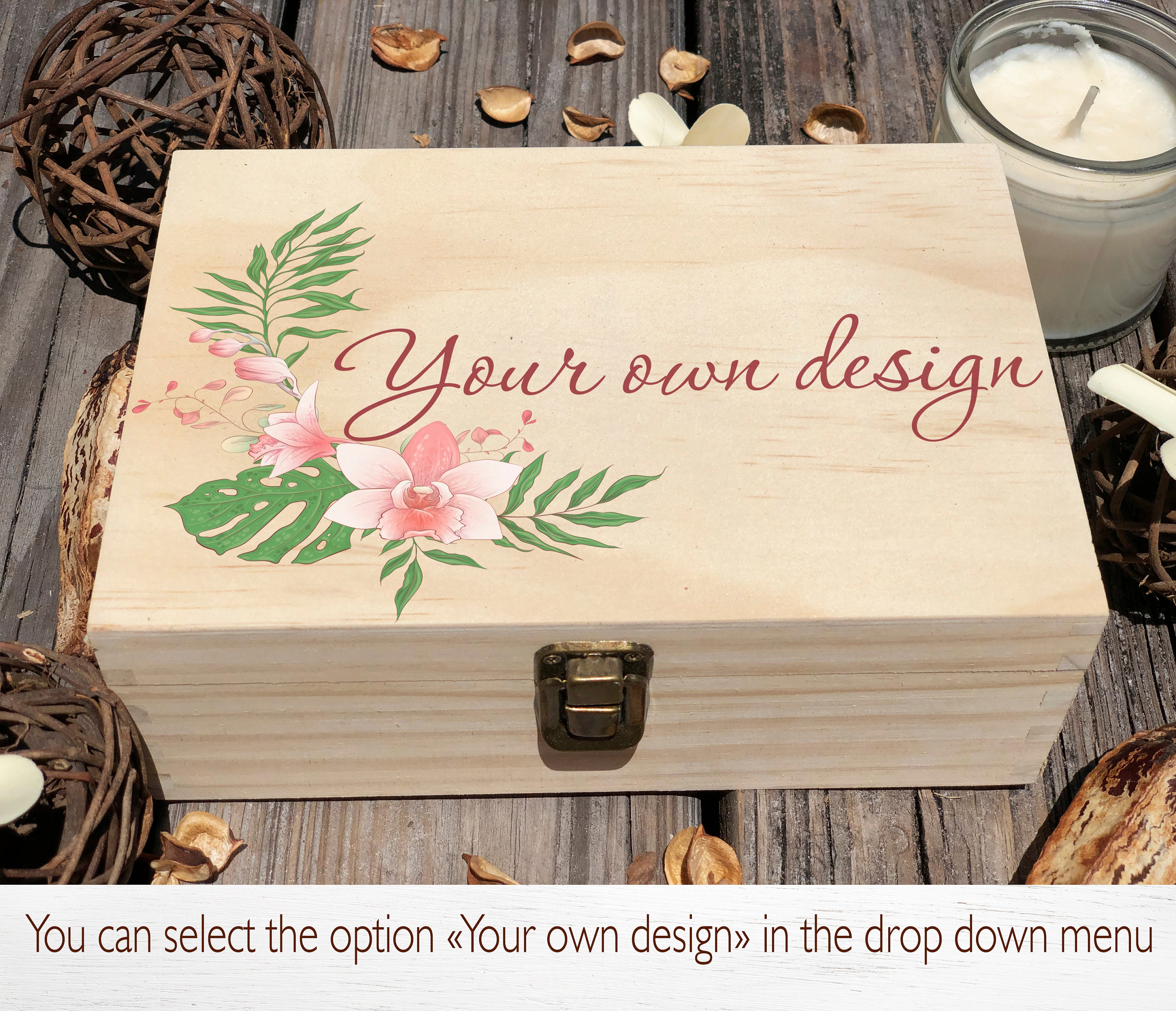 Initial A Baby Box Personalized Kids Box Initial Box Memory - Etsy