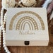 Personalised Box Rainbow Box Memory Box Wooden Box - Etsy
