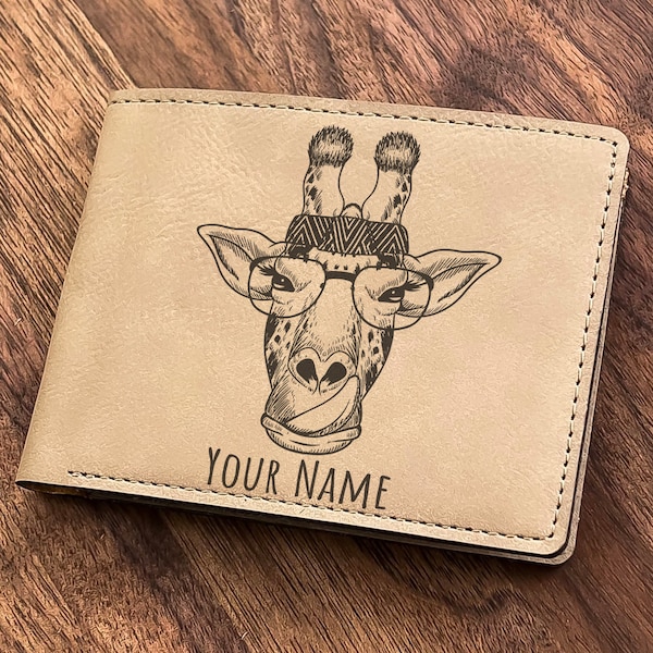 Leather Giraffe - Etsy